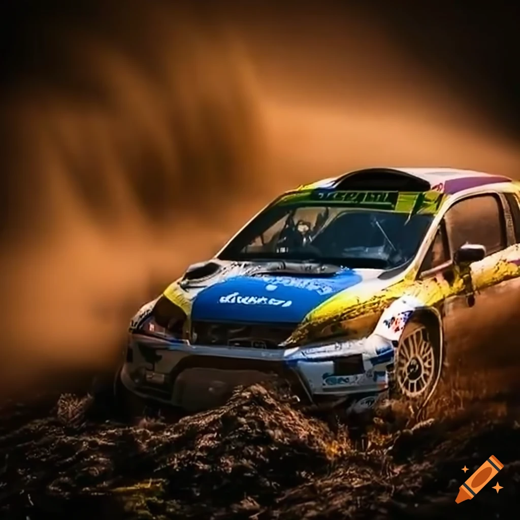 Rally race event on Craiyon