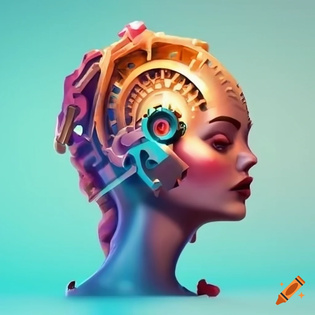 Database and creative engineering representation in a mechanical style ...