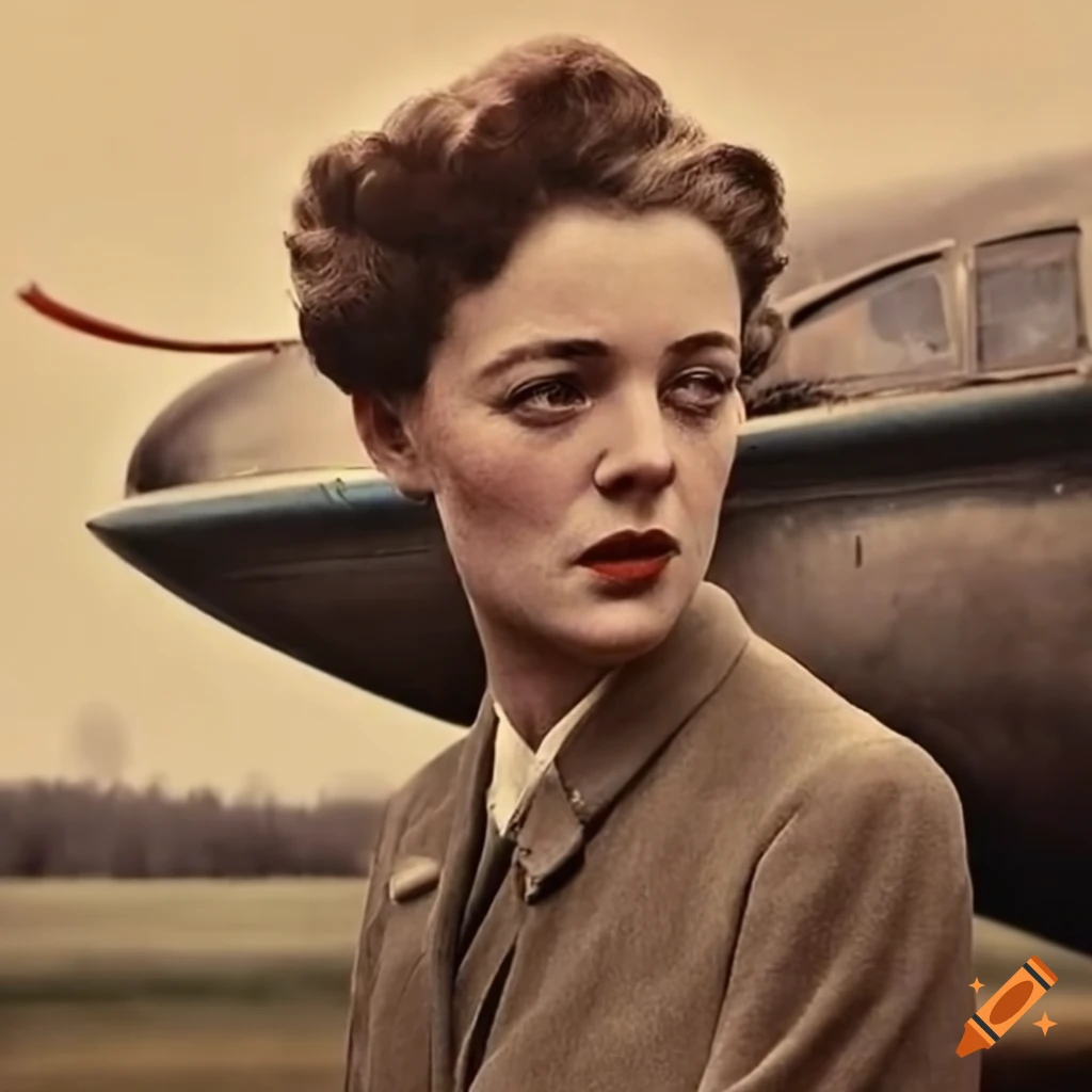 Iconic British skies from the 1940s with vintage aesthetic on Craiyon