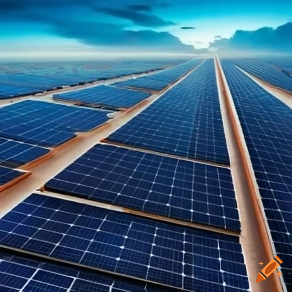 Large-scale solar power installations in india with innovative design ...
