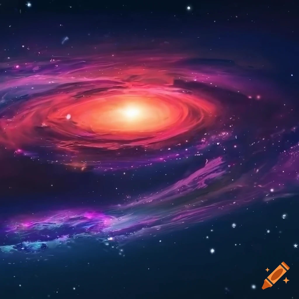 High resolution fantasy art of a galaxy in 8k ultra hd on Craiyon