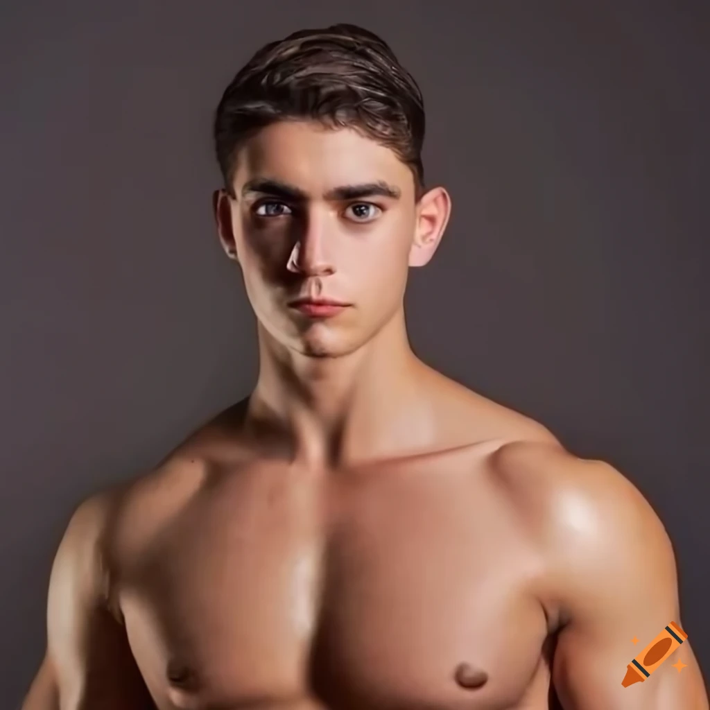 Handsome Argentine Male Wrestler Dressed As Spartan Soldier On Craiyon
