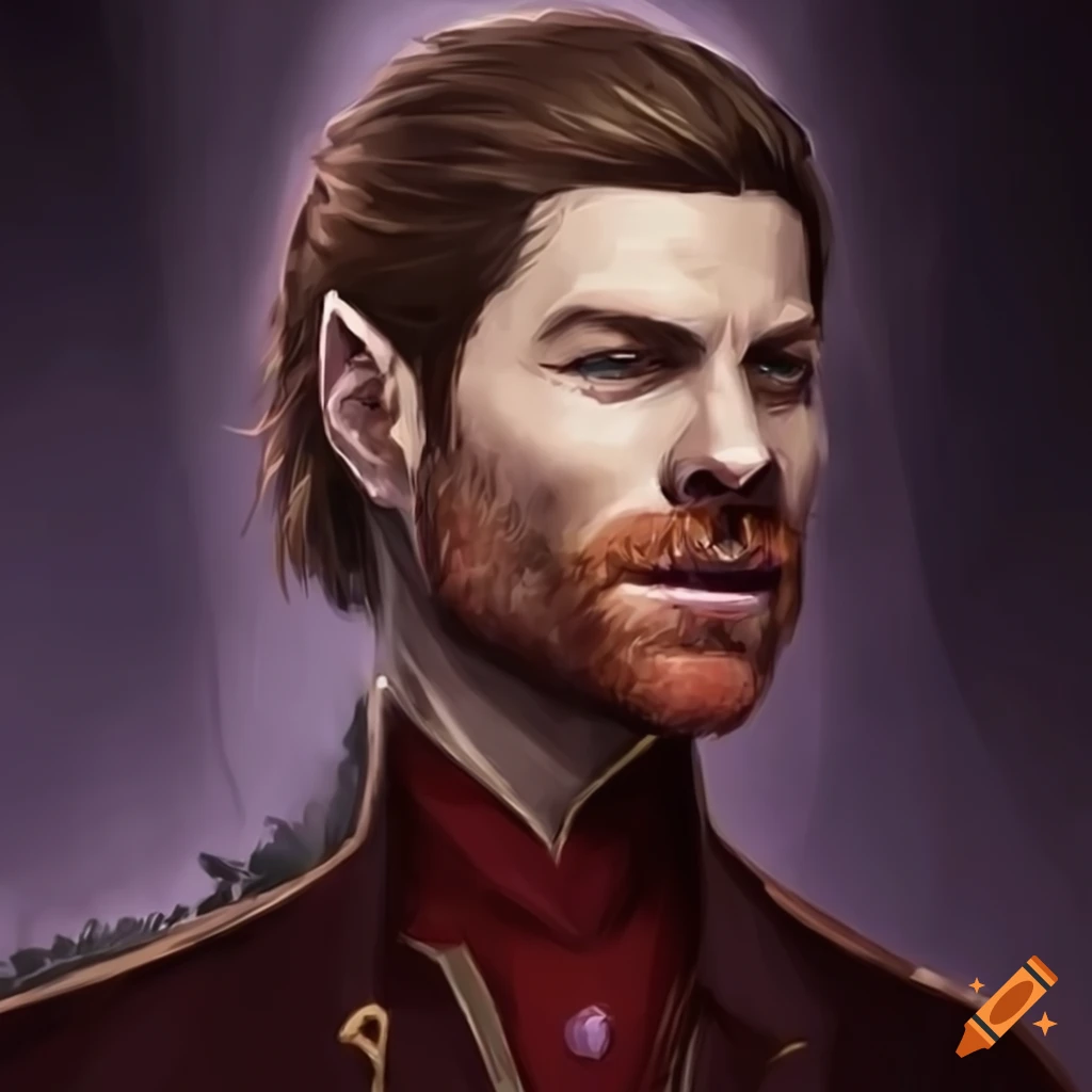 Charming vampire character design inspired by xabi alonso on Craiyon