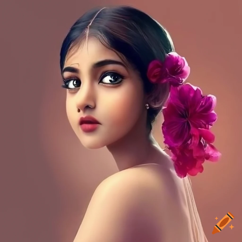 Cute Indian Girl On Craiyon