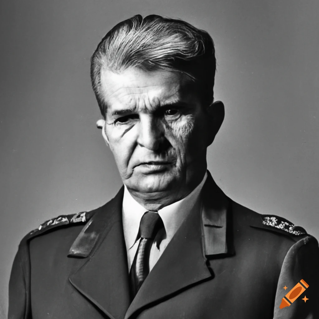 Nicolae ceausescu on Craiyon