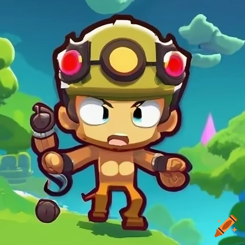 Bloons tower defense 6 video game on Craiyon