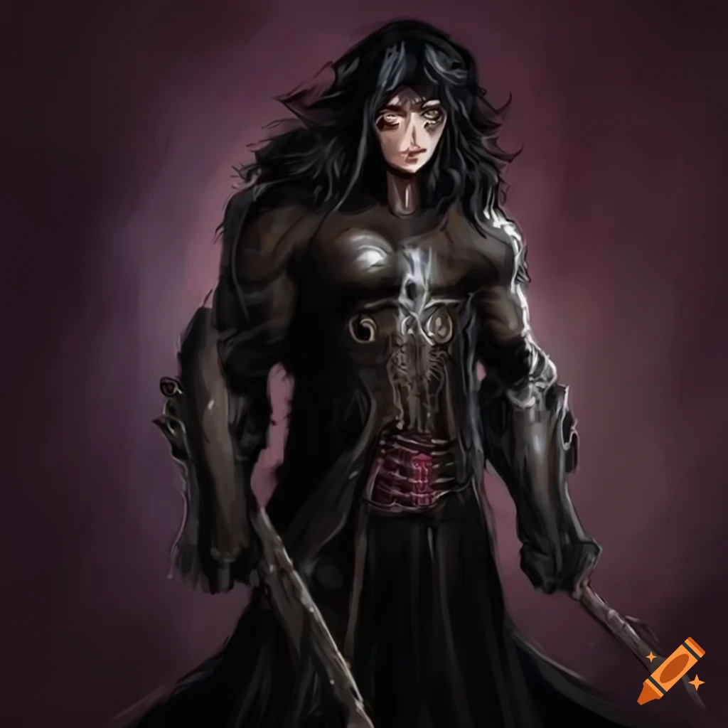 Black-haired war hero man on Craiyon