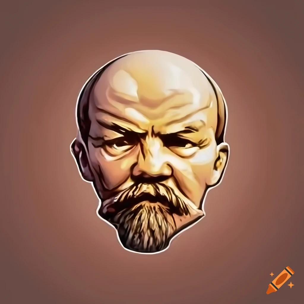 Lenin head icon on Craiyon
