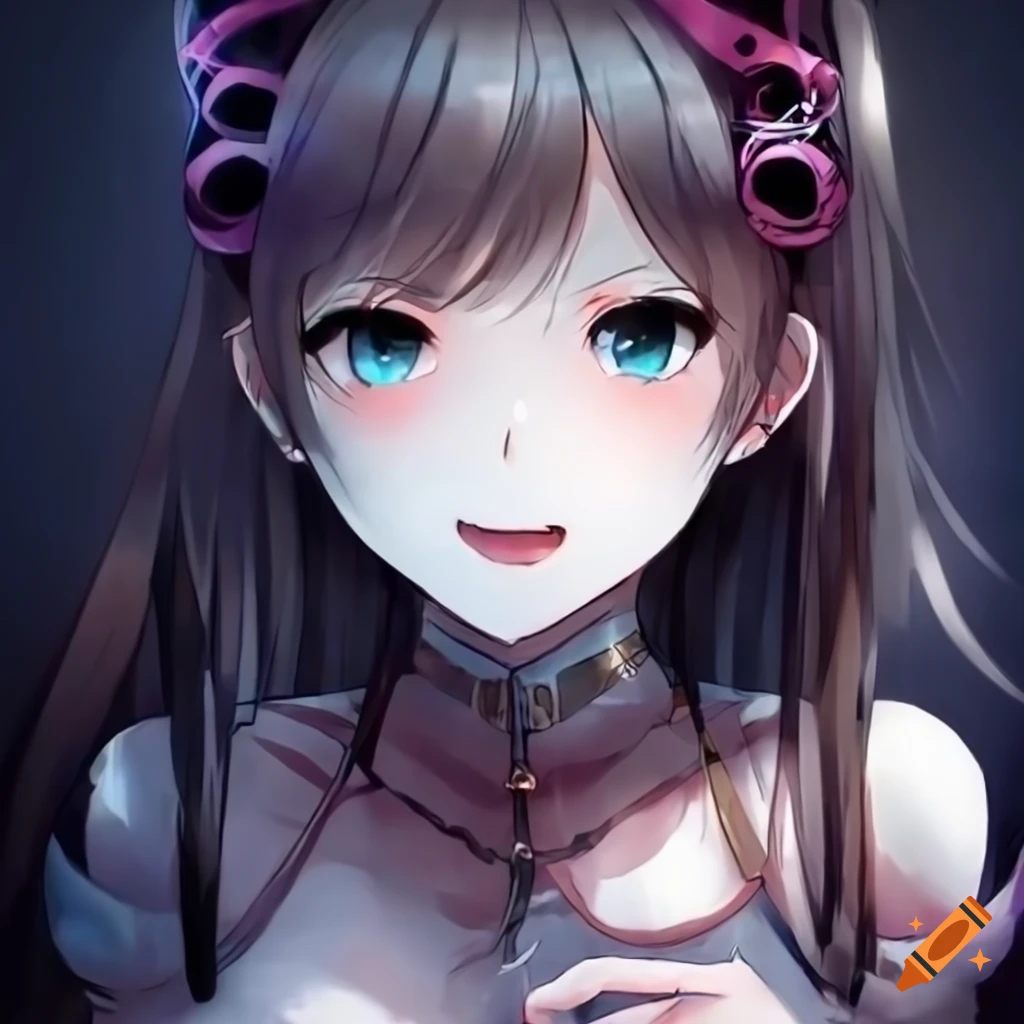 Anime girl character on Craiyon