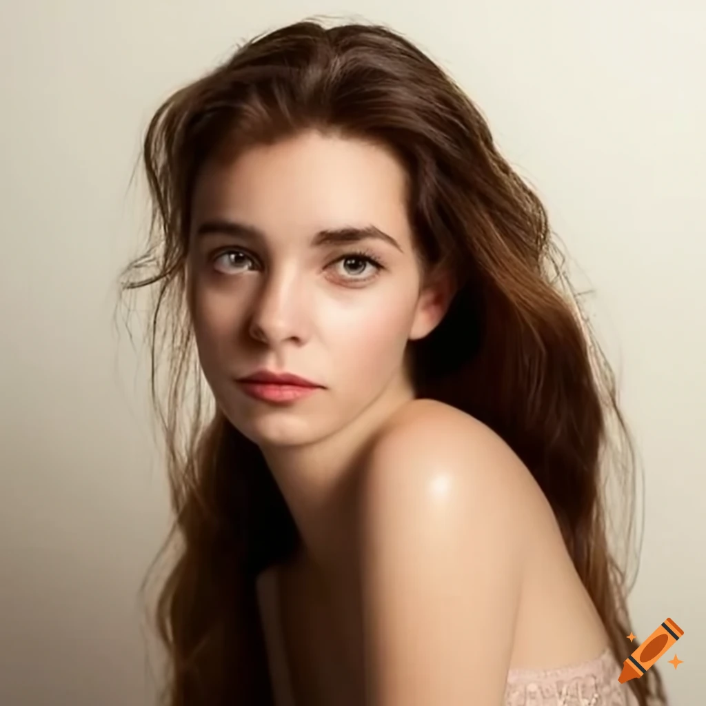 Woman at age 20 on Craiyon