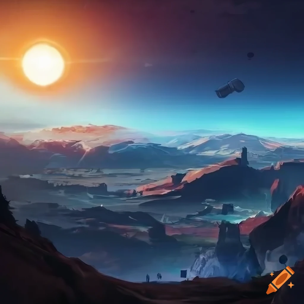 Edge of destiny fantasy art in 8k ultra hd resolution on Craiyon