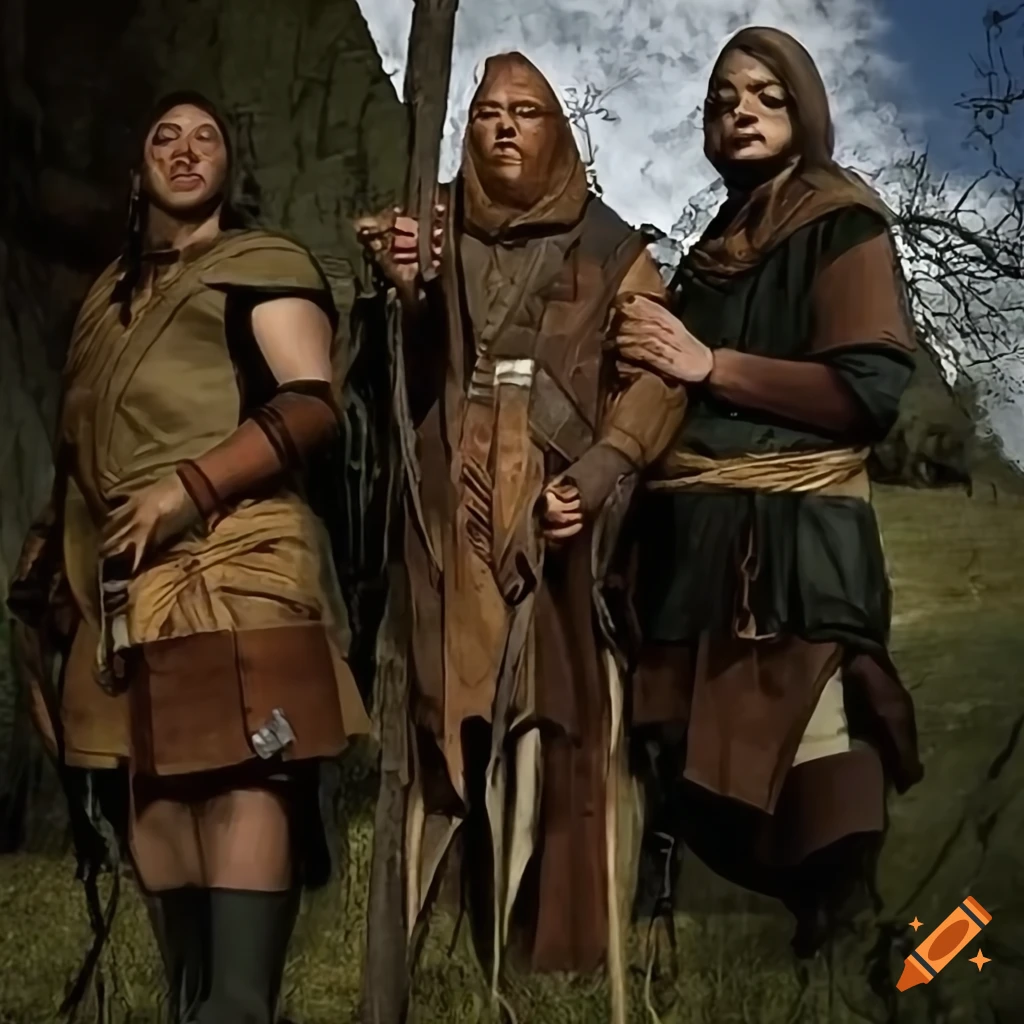 Group of dnd adventurers ready for a quest on Craiyon