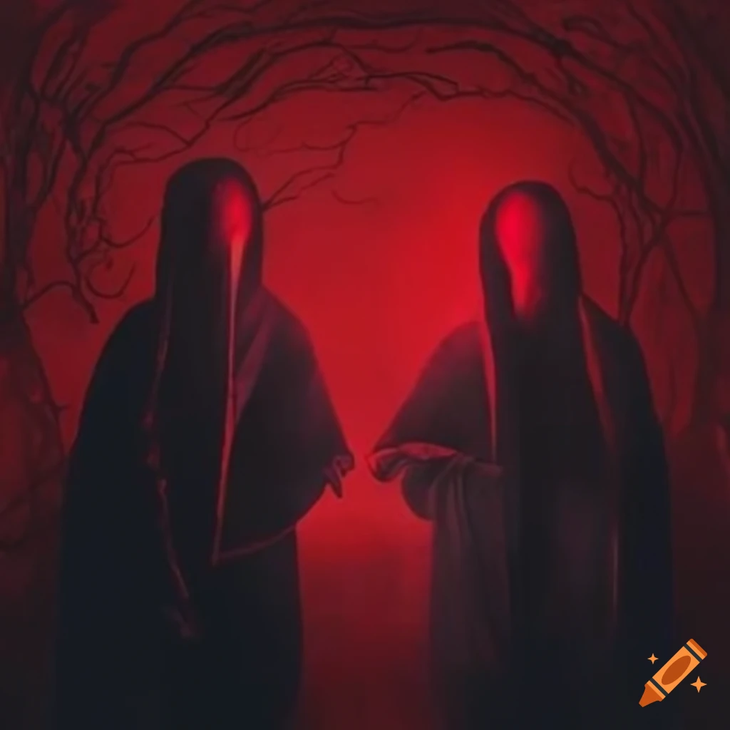 Intense album cover with bold red 'HAVN' letters on Craiyon