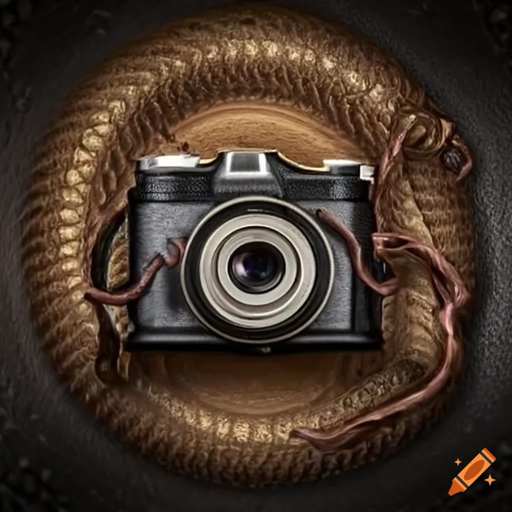 Abstract camera with tentacles and pirate vibes on Craiyon