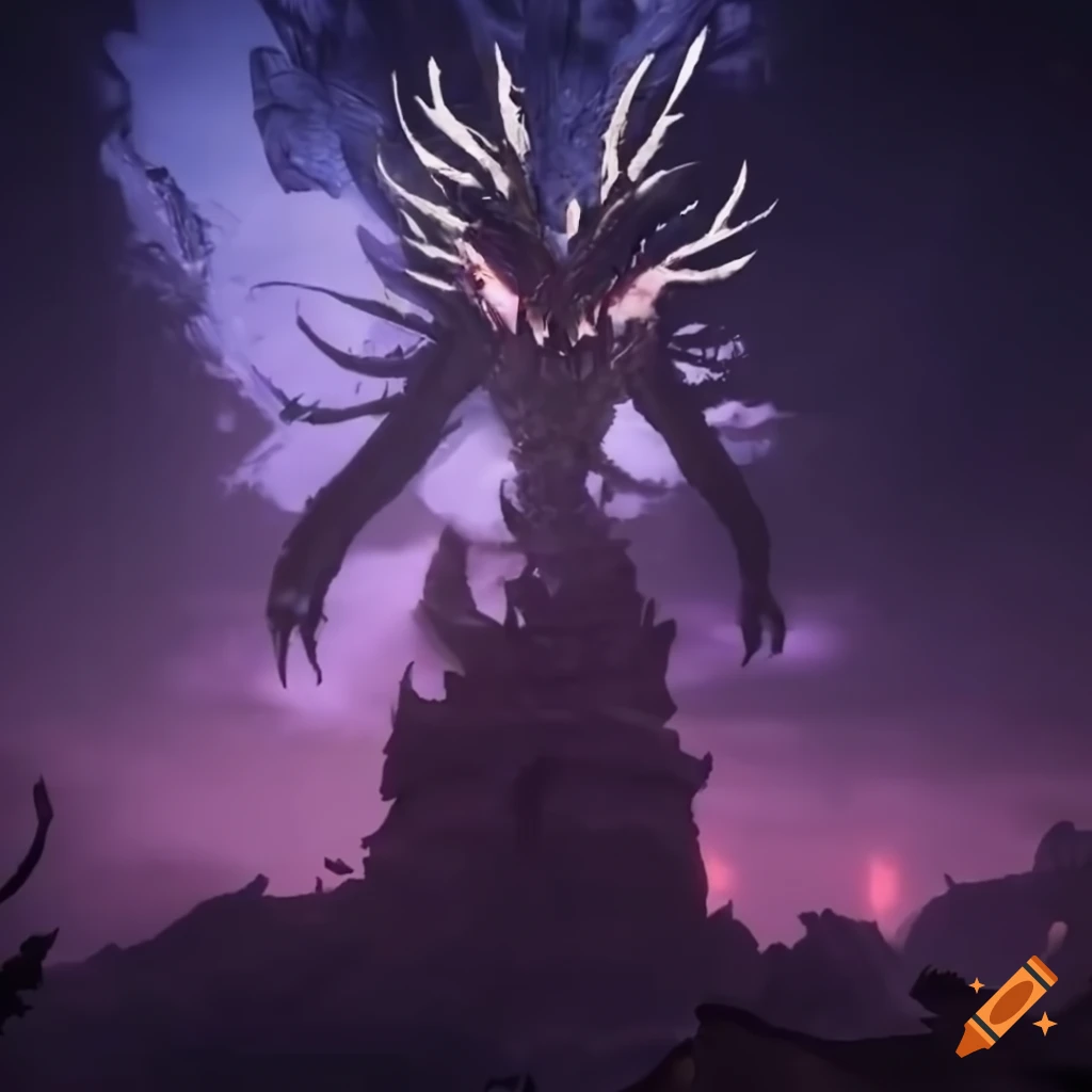 Rotten Vale in Monster Hunter World with luminescent atmosphere and ...