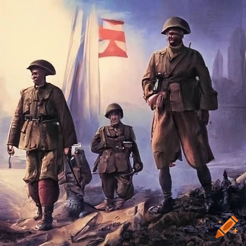 Invasion of france 1940 on Craiyon