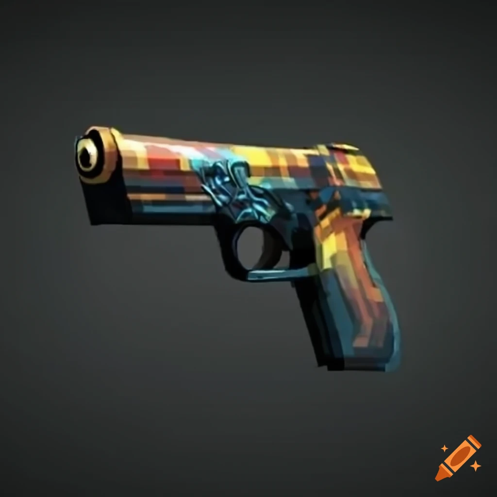 Cs:go skin on Craiyon