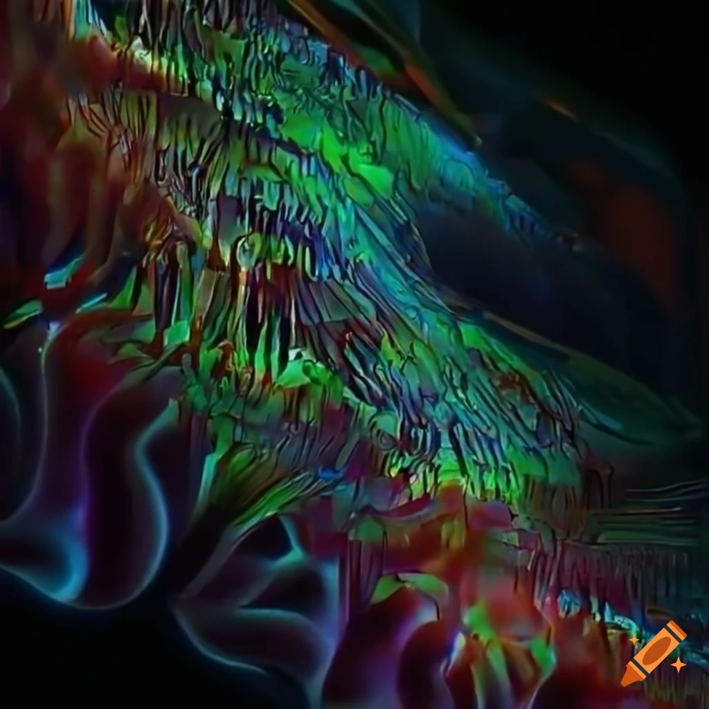 Generative ai workflow flowchart on Craiyon