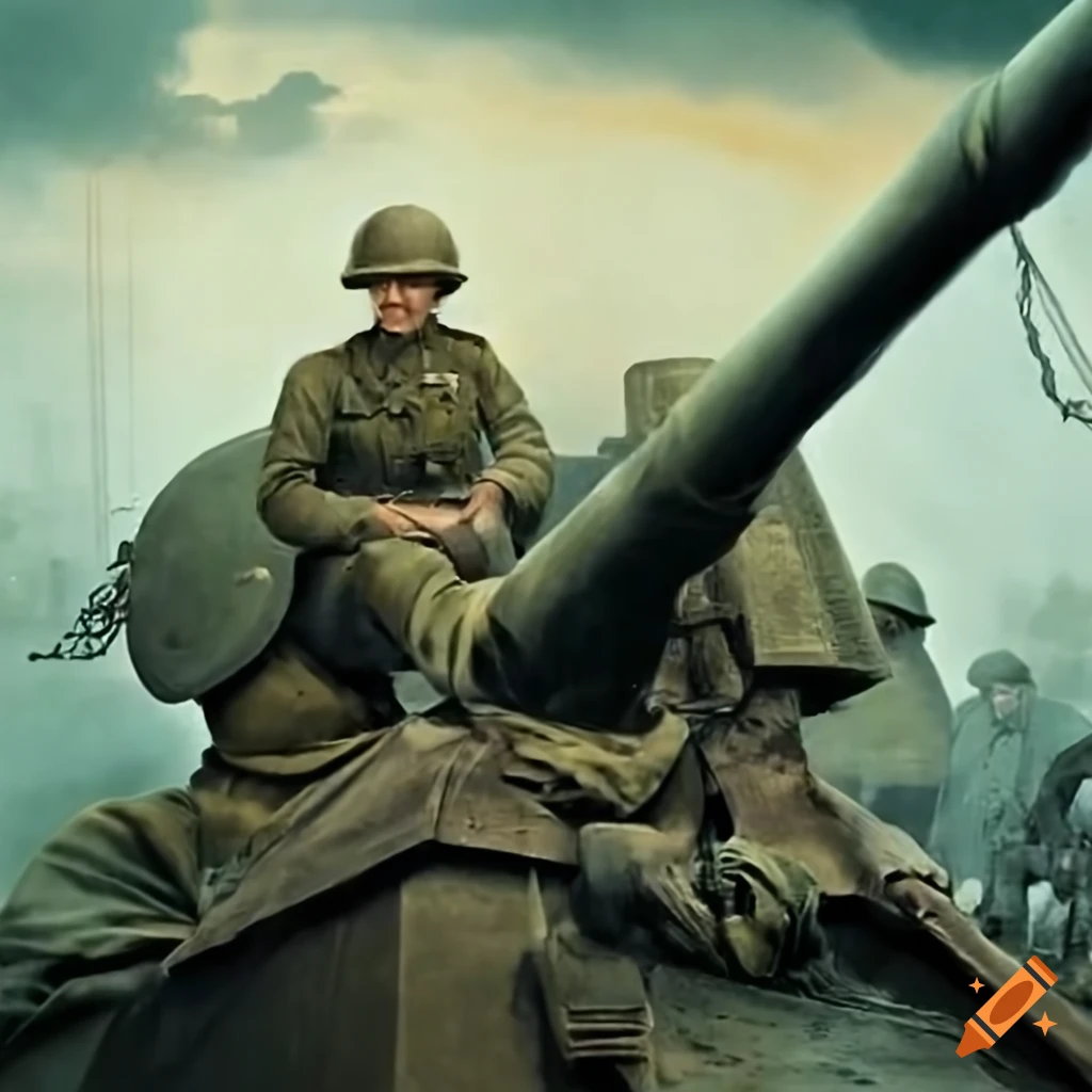 Invasion of france in 1940 on Craiyon