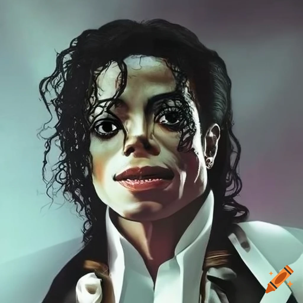 Movie poster featuring michael jackson on Craiyon