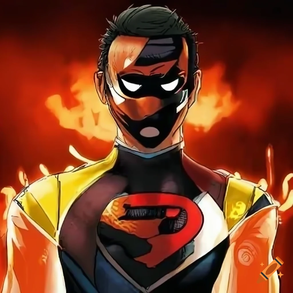 Superhero themed around ramen, protecting and loving the food, with a ...