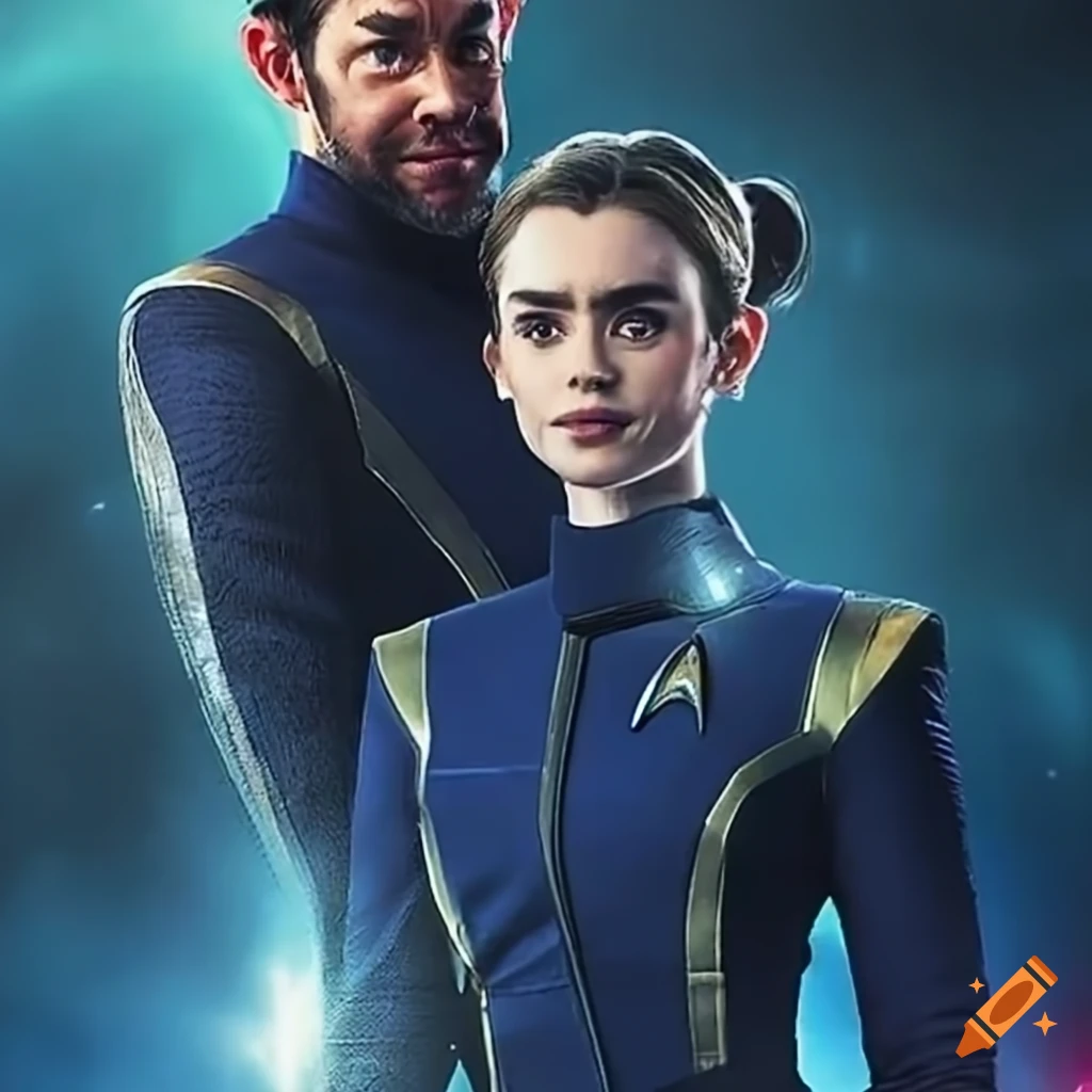 John Krasinski as Reed Richards on Star Trek Discovery with Lily ...