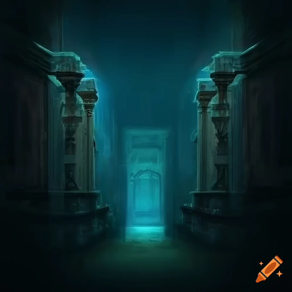 Sad chamber in high-resolution fantasy art on Craiyon