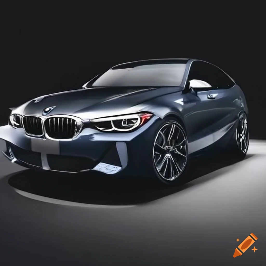 Shiny bmw car with sleek design and powerful engine on Craiyon