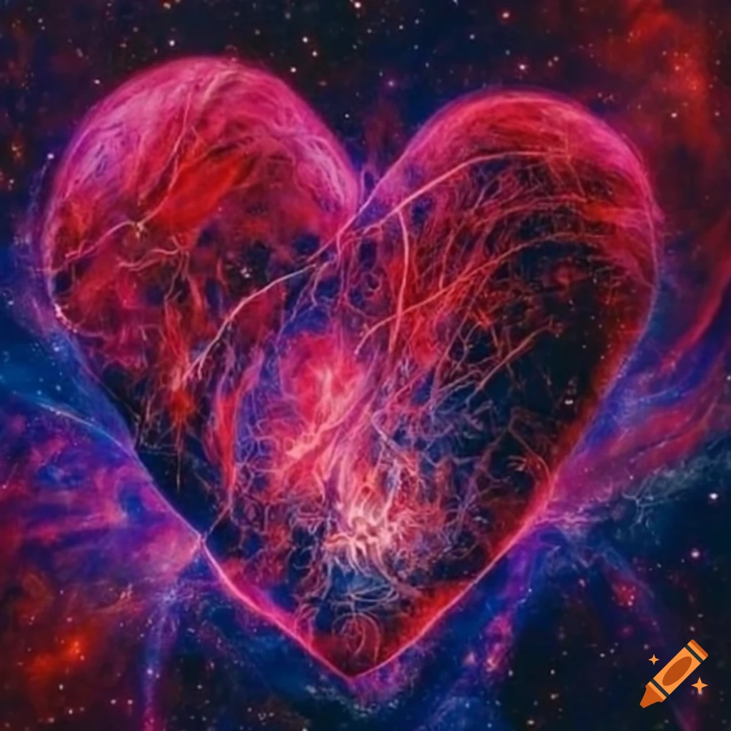 Open your heart space on Craiyon