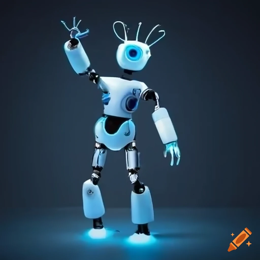 Dancing robots on Craiyon