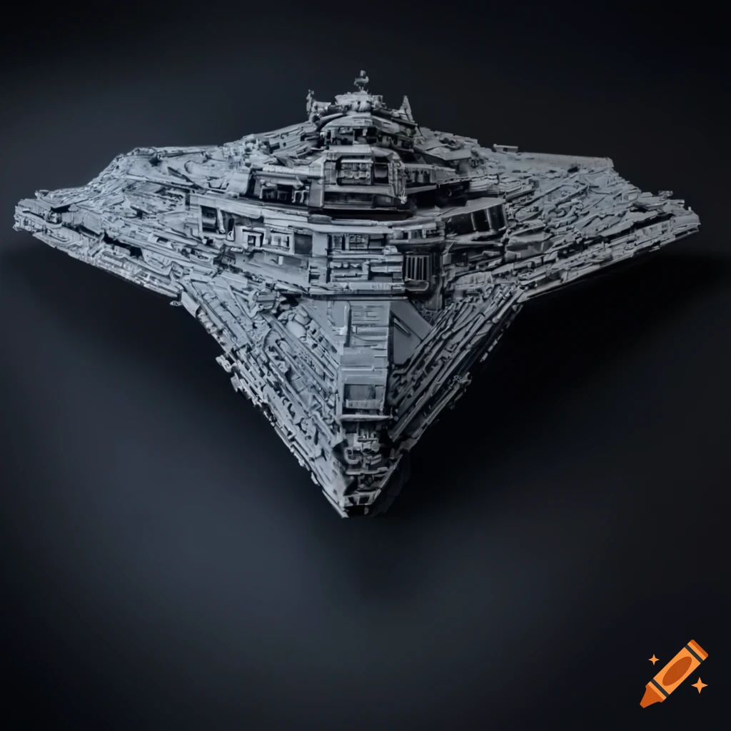 Star wars star destroyer spaceship on Craiyon