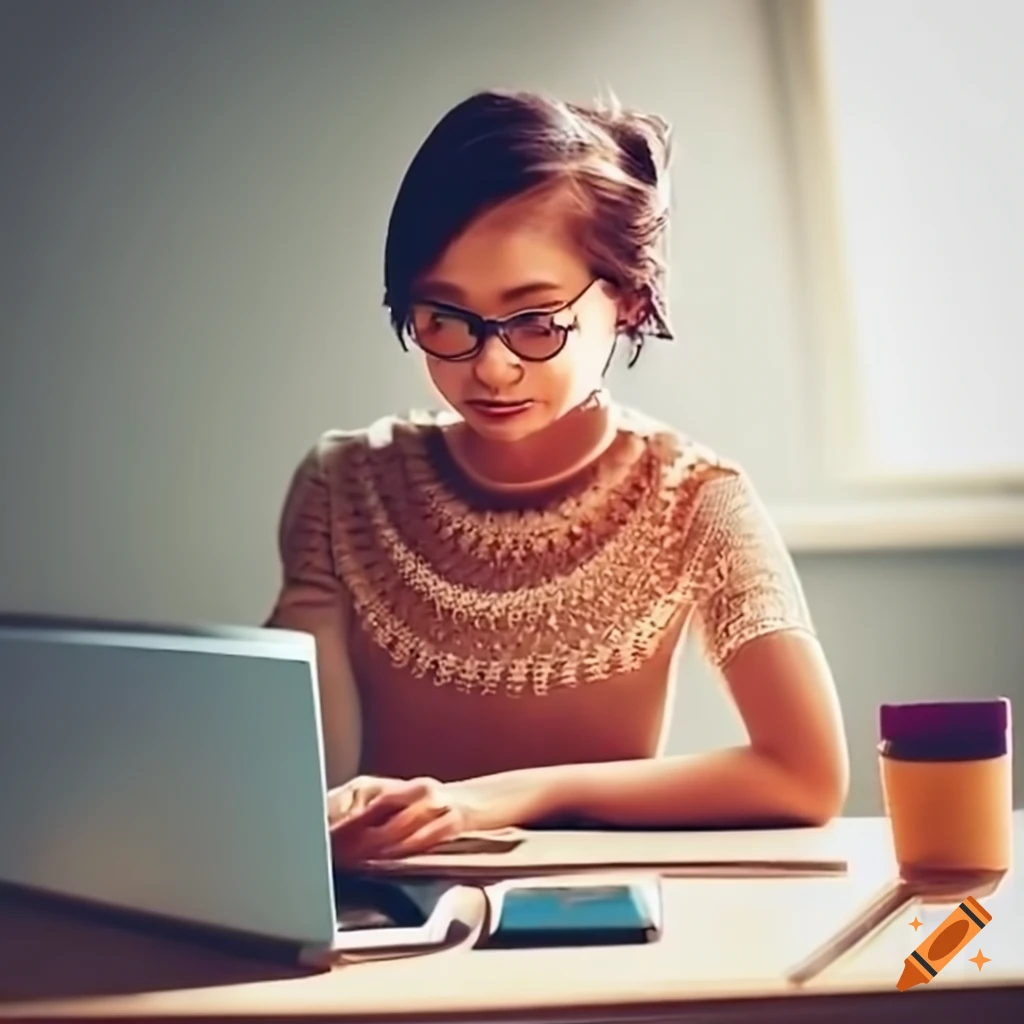 Online learning concept on Craiyon