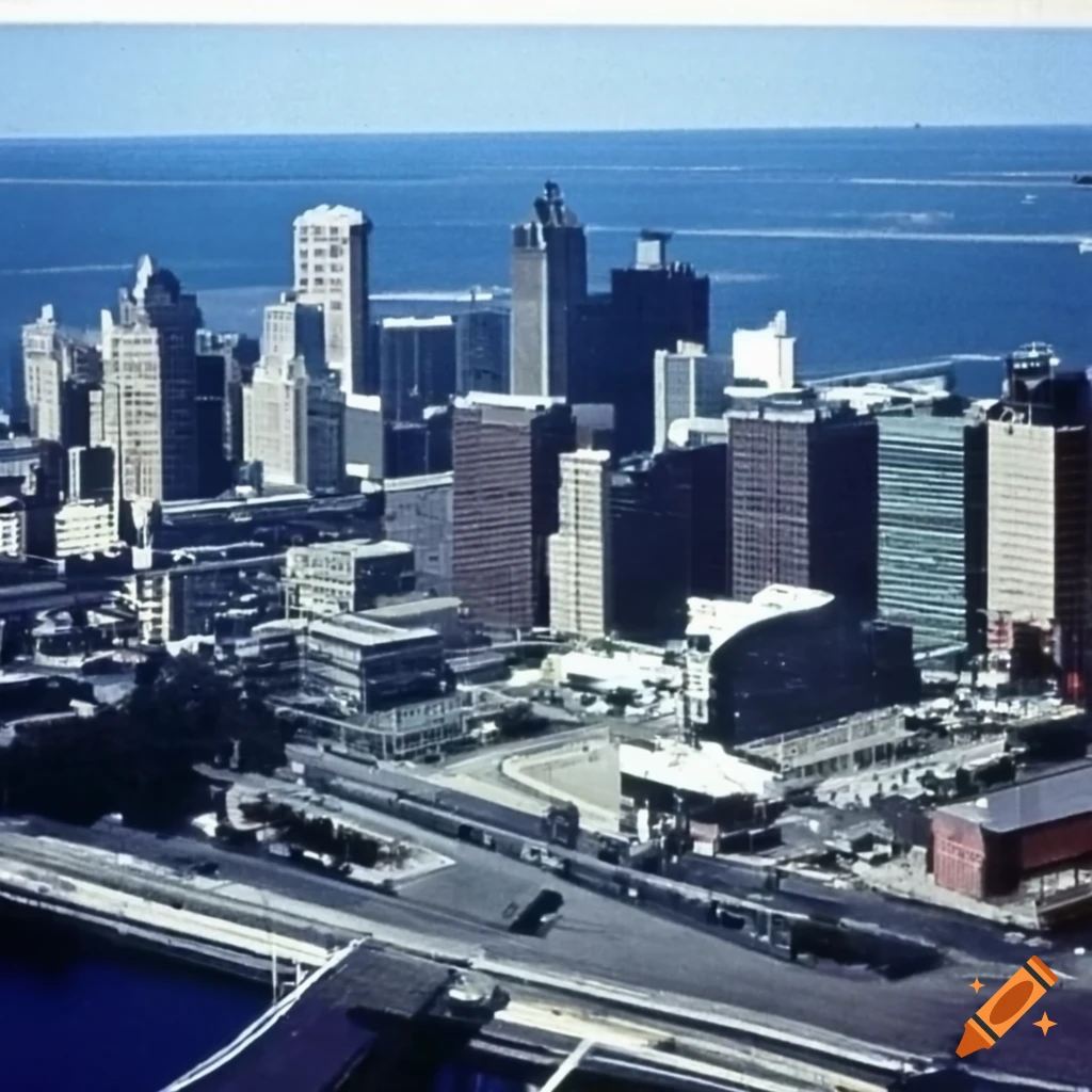 Downtown milwaukee, wisconsin in 1981 on Craiyon