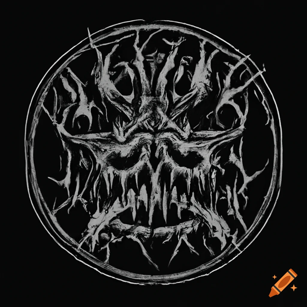 Deathcore industrial logo on Craiyon