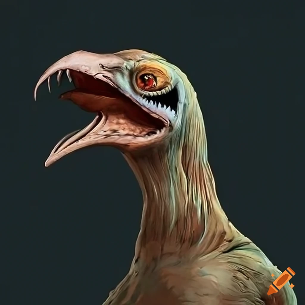 Terror bird on Craiyon