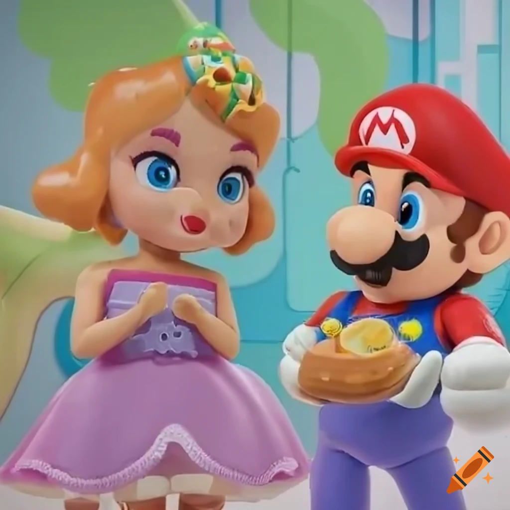 Butterbean's Cafe featuring Super Mario Bros on Craiyon