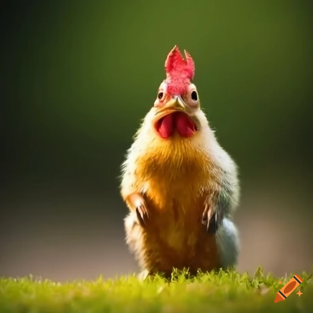 Squirrel chicken on Craiyon