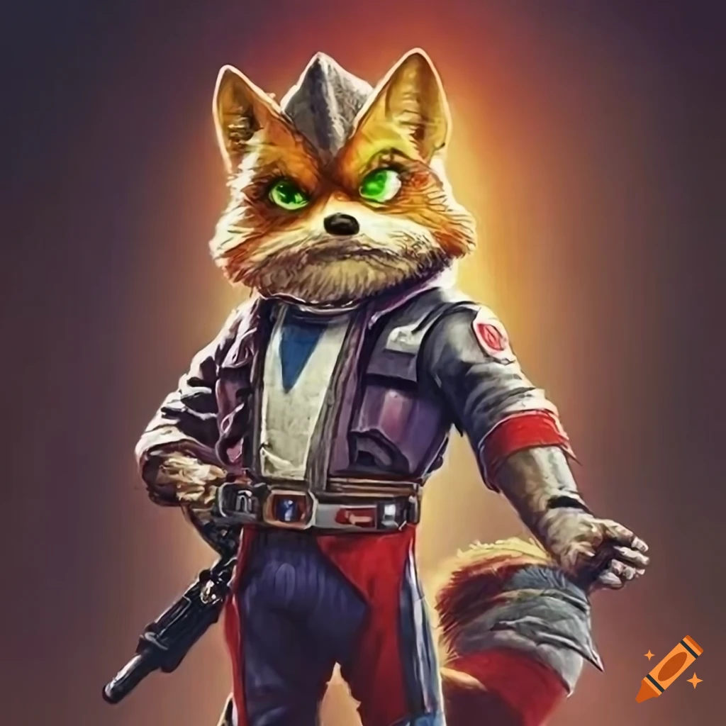 Cinematic poster for star fox by norman rockwell and james gurney on ...