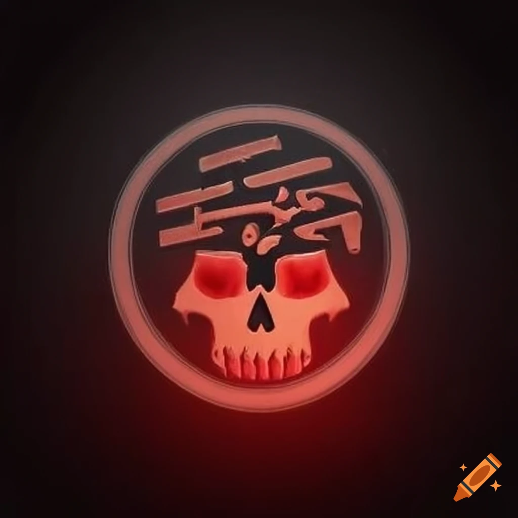 Corporate logo of death on Craiyon