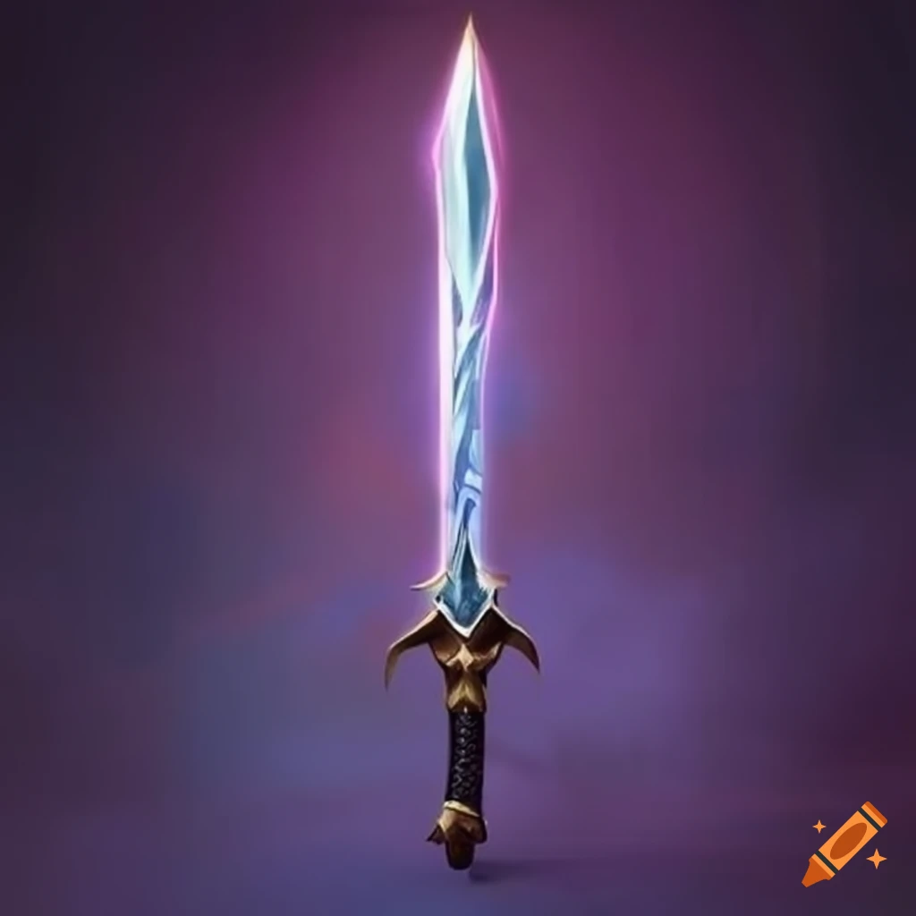 Fantasy magic sword on Craiyon