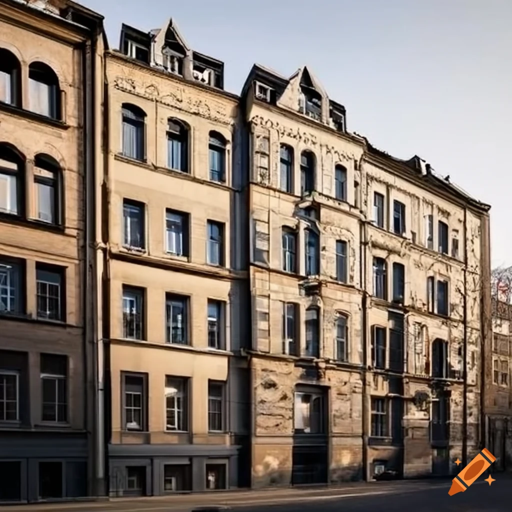 Historic apartment building in wuppertal, germany on Craiyon