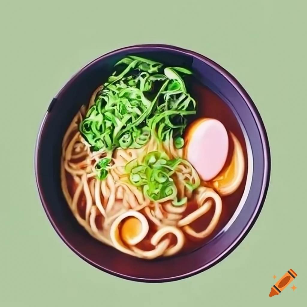 Ramen icon on Craiyon