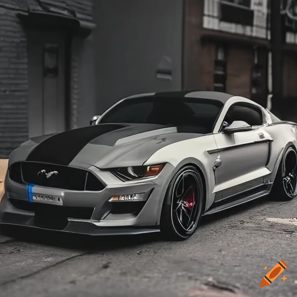 Realistic ford mustang car on Craiyon