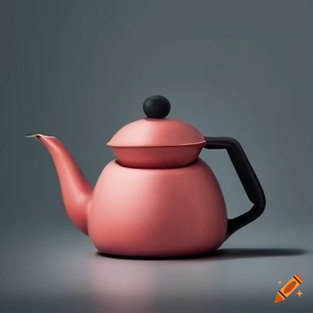 Unique tea kettle in the d'core collection on Craiyon