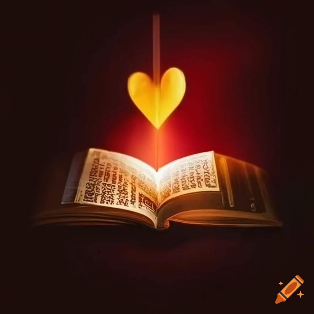 Holy Bible with the expression 'God's love letter to mankind' on Craiyon