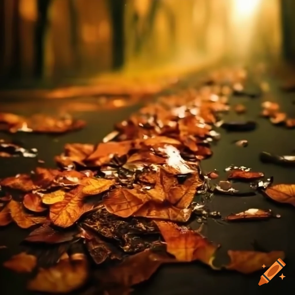 Sounds of rustling leaves, rain, and calming whispers on Craiyon