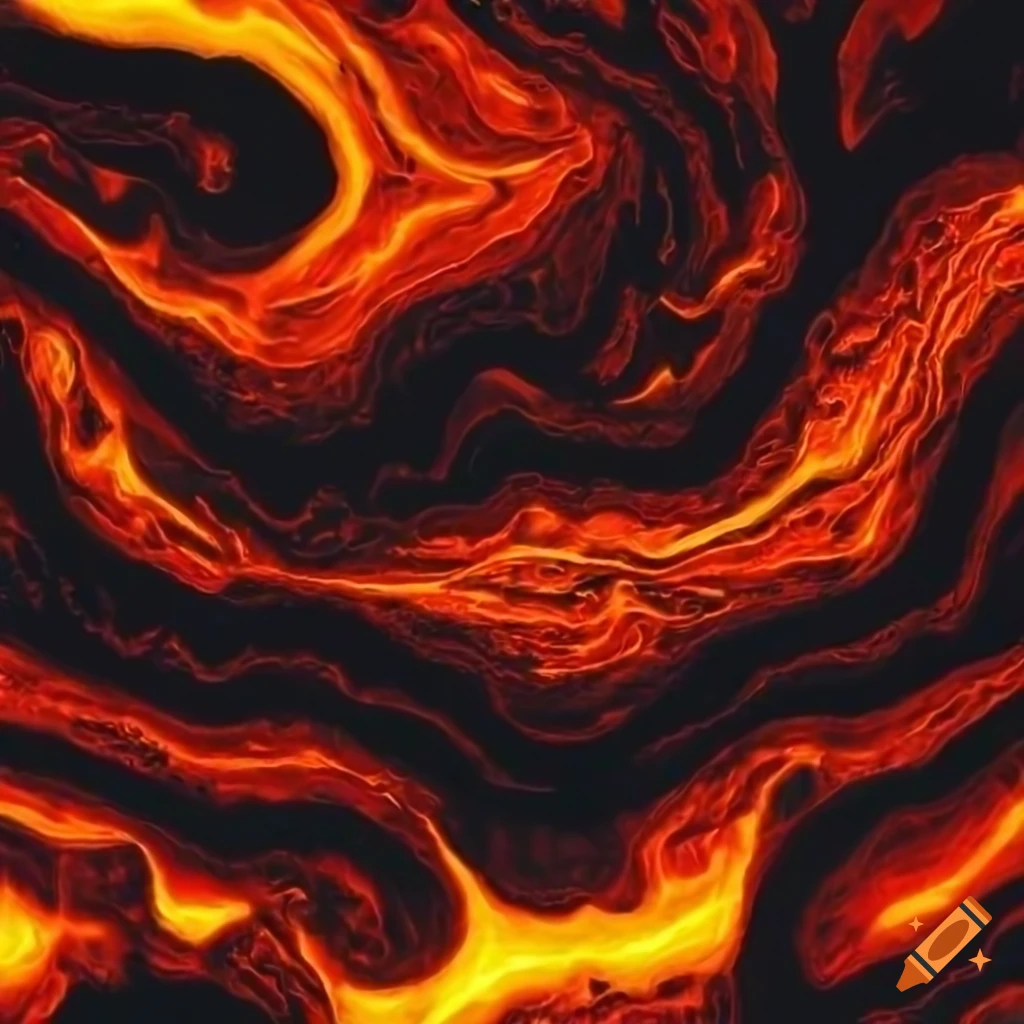 Lava texture on Craiyon