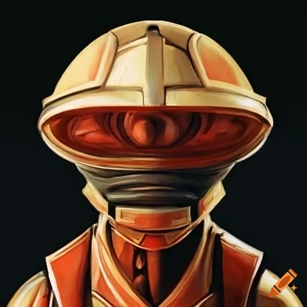 Martian from star wars on Craiyon