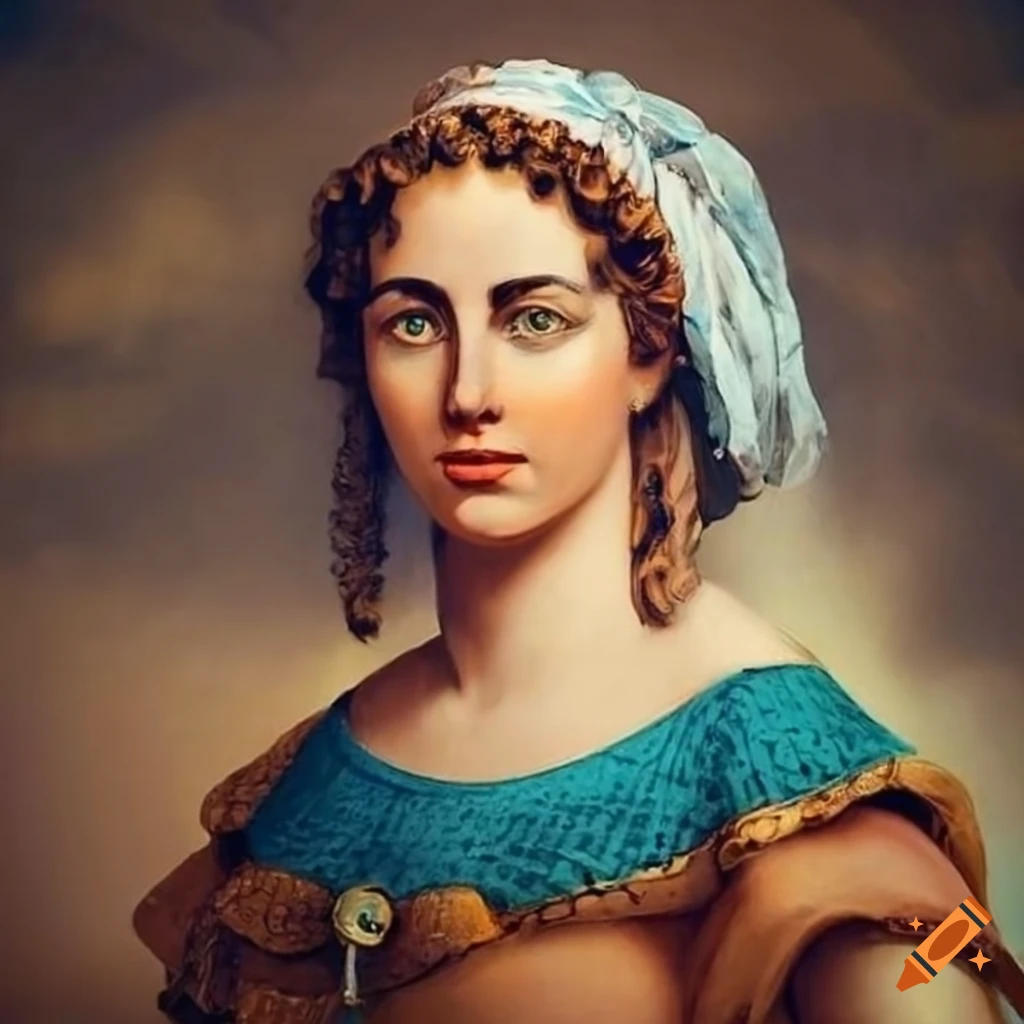 Portrait symbolizing the city of athens on Craiyon