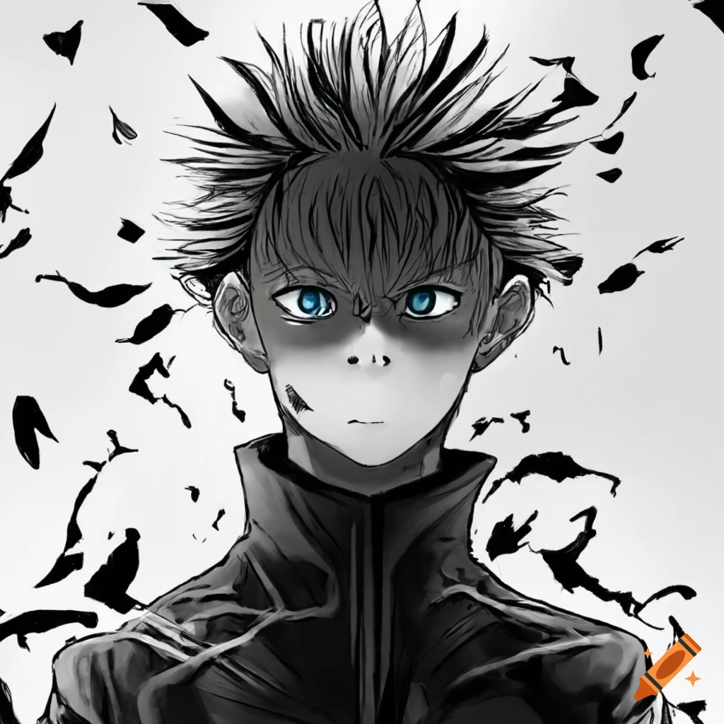 Magical monkey with extraordinary abilities inspired by gojo satoru on ...